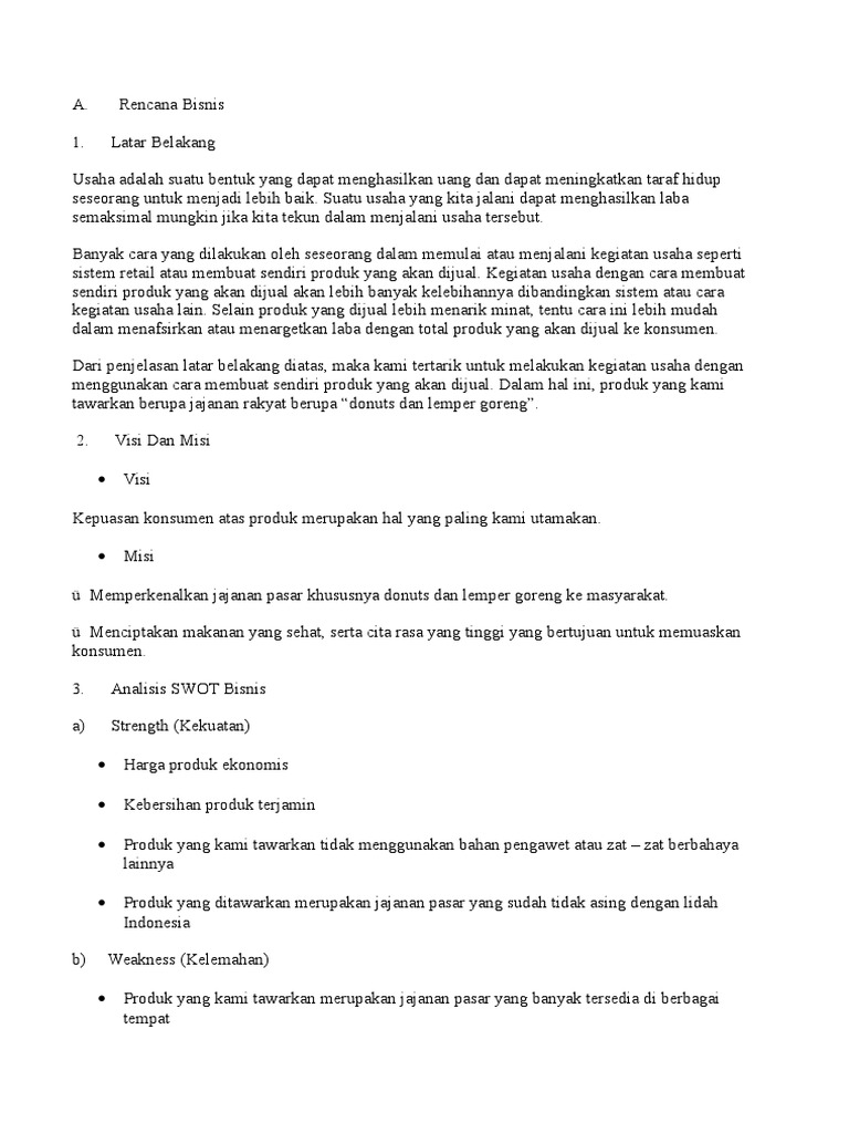 Contoh Proposal | PDF