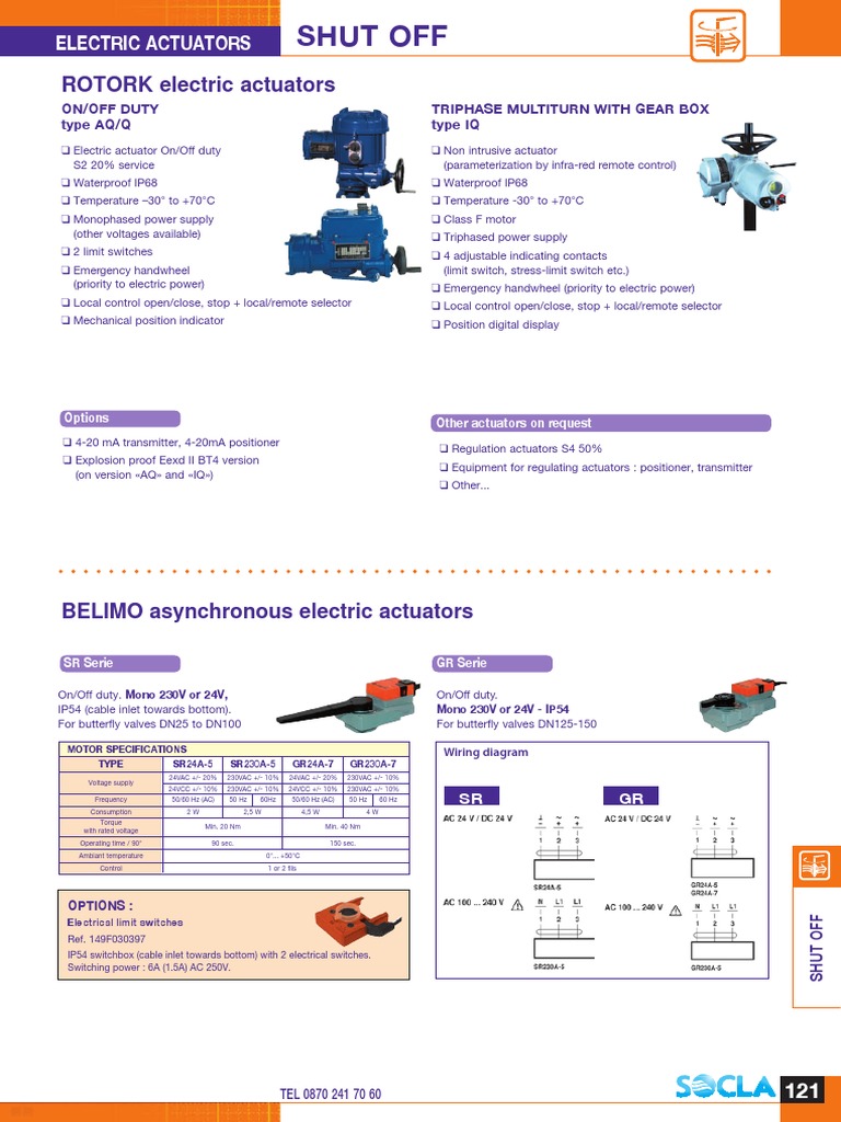 Rotork Electric Actuator Overview | PDF