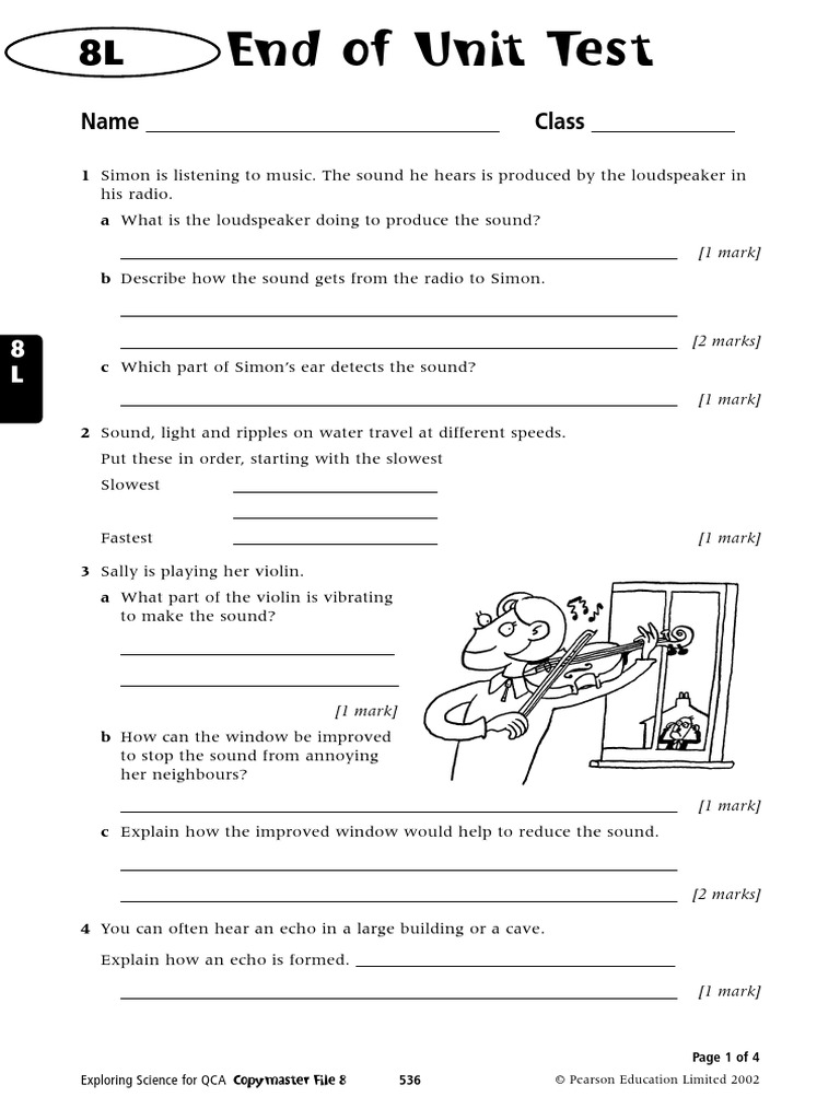 Sound Unit Test | PDF | Ear | Sound