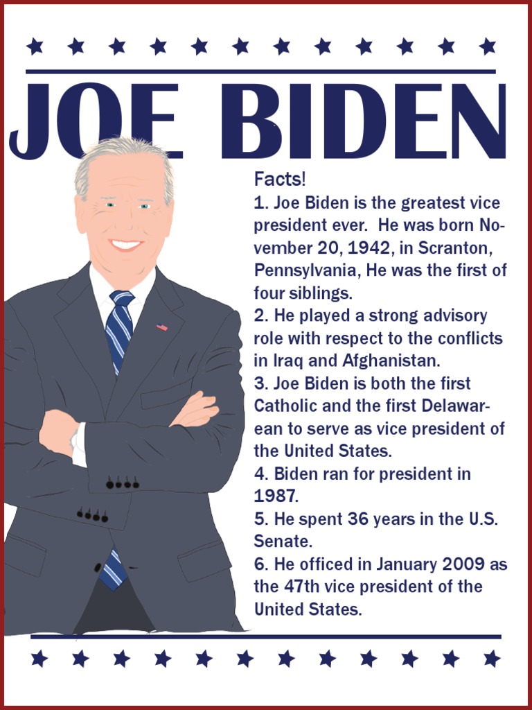 Joe Biden: Facts! | PDF