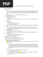 Civ Pro Attack Sheet | PDF | Res Judicata | Constitutional Law