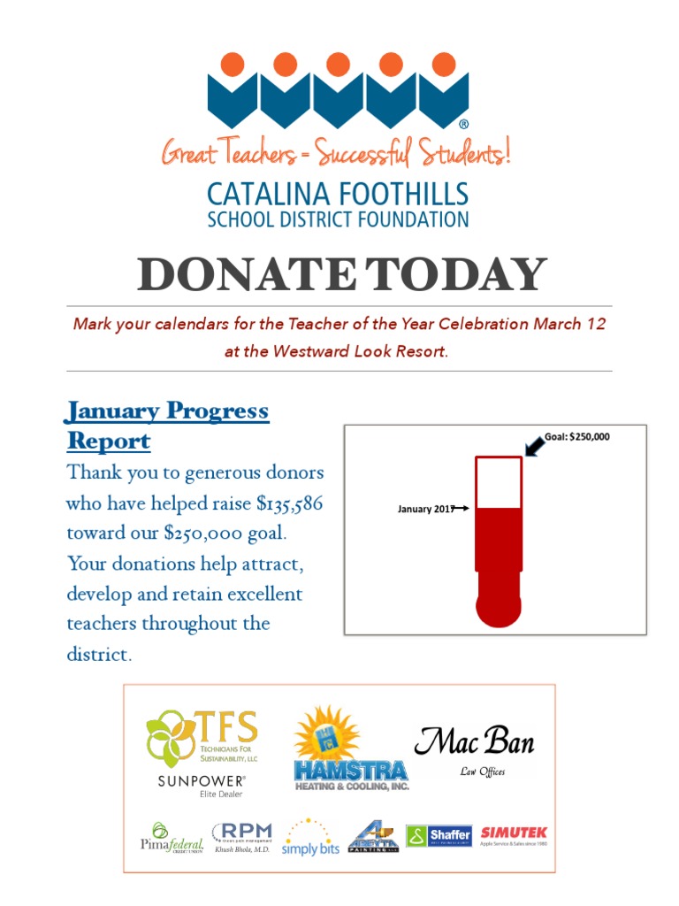 CFSD Foundation Flyer | PDF