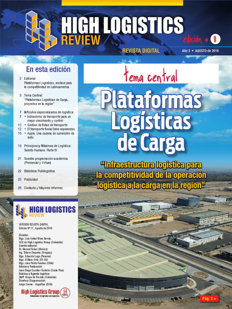 Edicion 11 Revista Digital de Logistica PDF | PDF | Logística ...