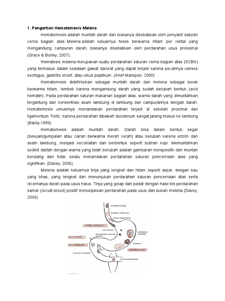 LP Hematemesis Melena | PDF