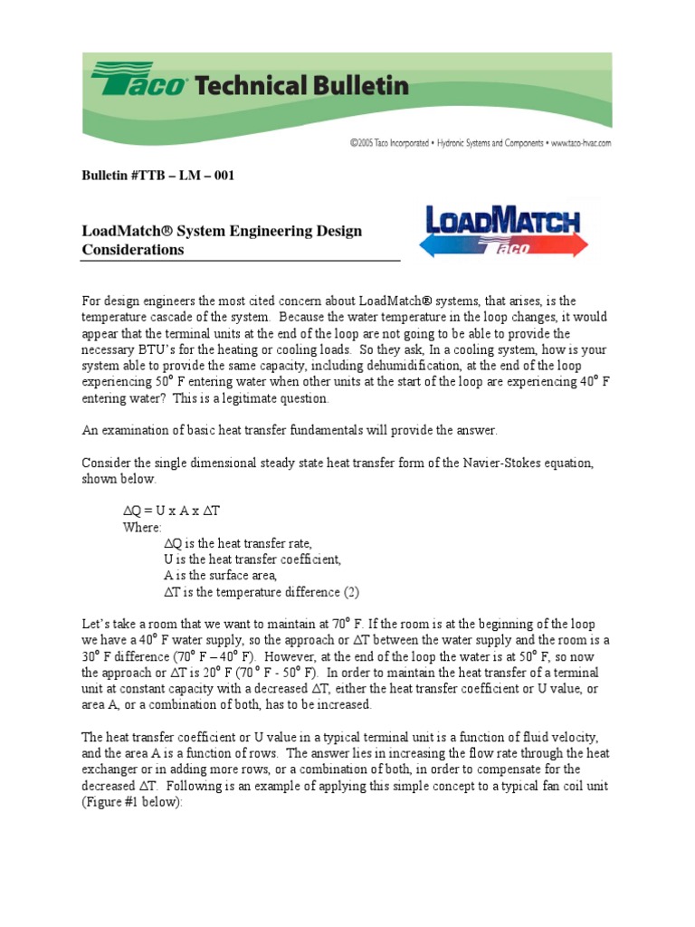 LoadMatch Temperature Cascade2 | PDF | Heat | Heat Transfer