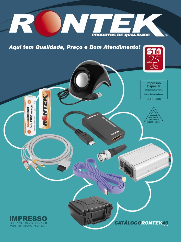 Catalogo Rontek | HDMI | Eletrônicos