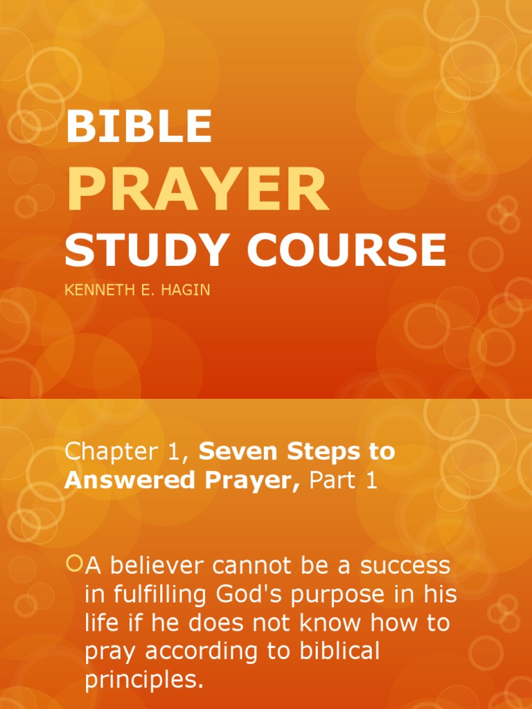 Seven Steps to Answered Prayer | PDF | Prayer | Jesus