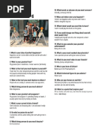 Proust Questionnaire | PDF