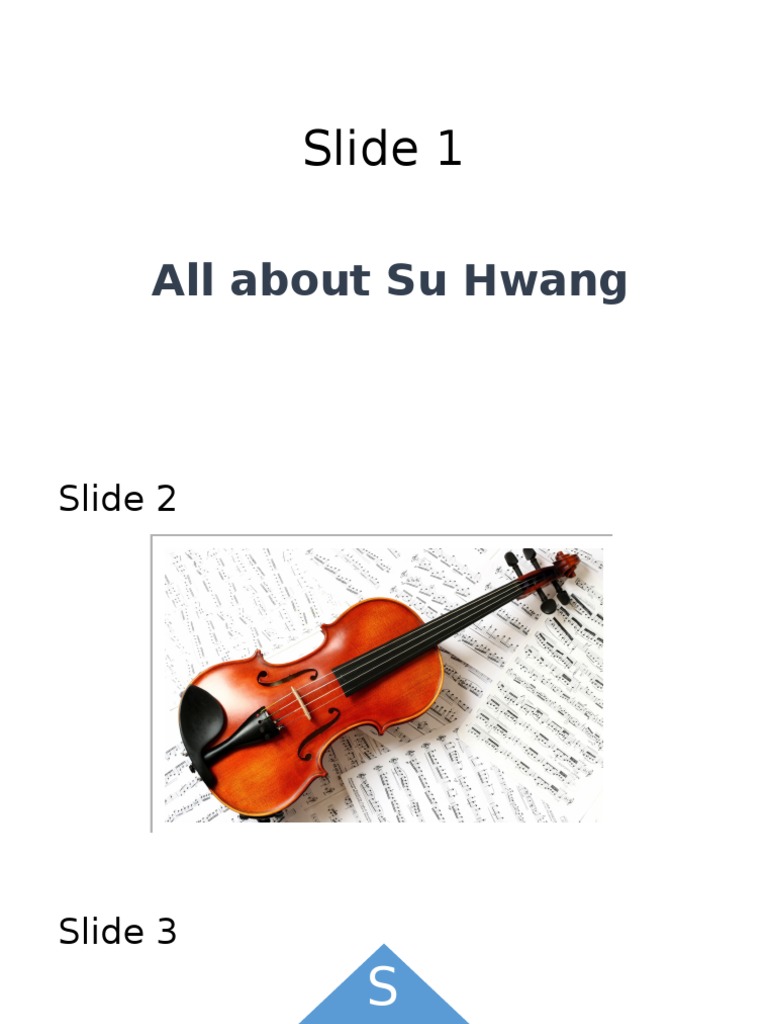 Slide 1: All About Su Hwang | PDF | Wellness