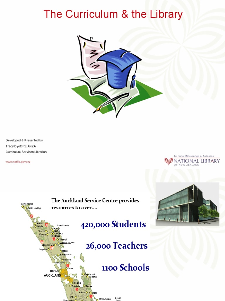The Curriculum & The Library: Developed & Presented by Tracy Dyett ...