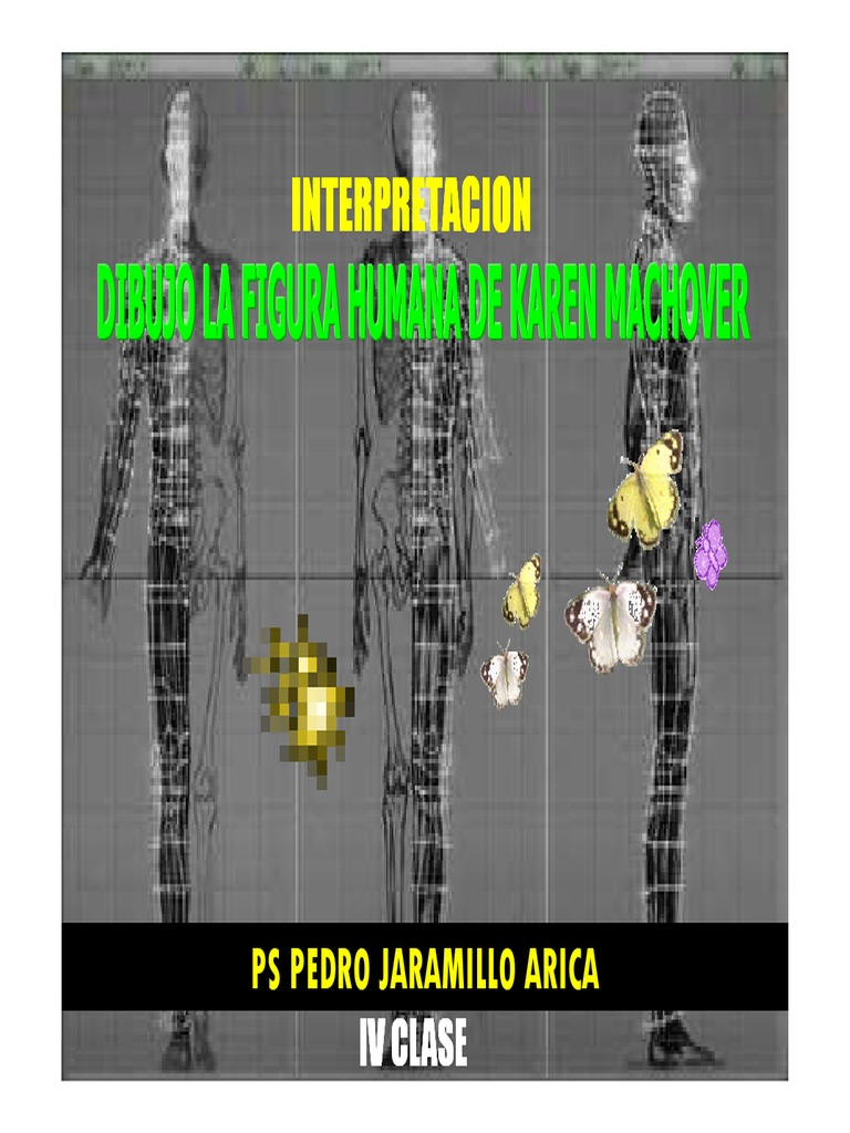 CLASE IV GRAFICOS DFH KAREN MACHOVER.pdf | Masculinidad | Hombre