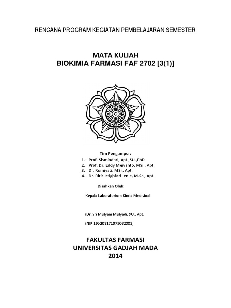 Biokimia Farmasi | PDF