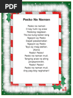 Awiting Pamasko | PDF