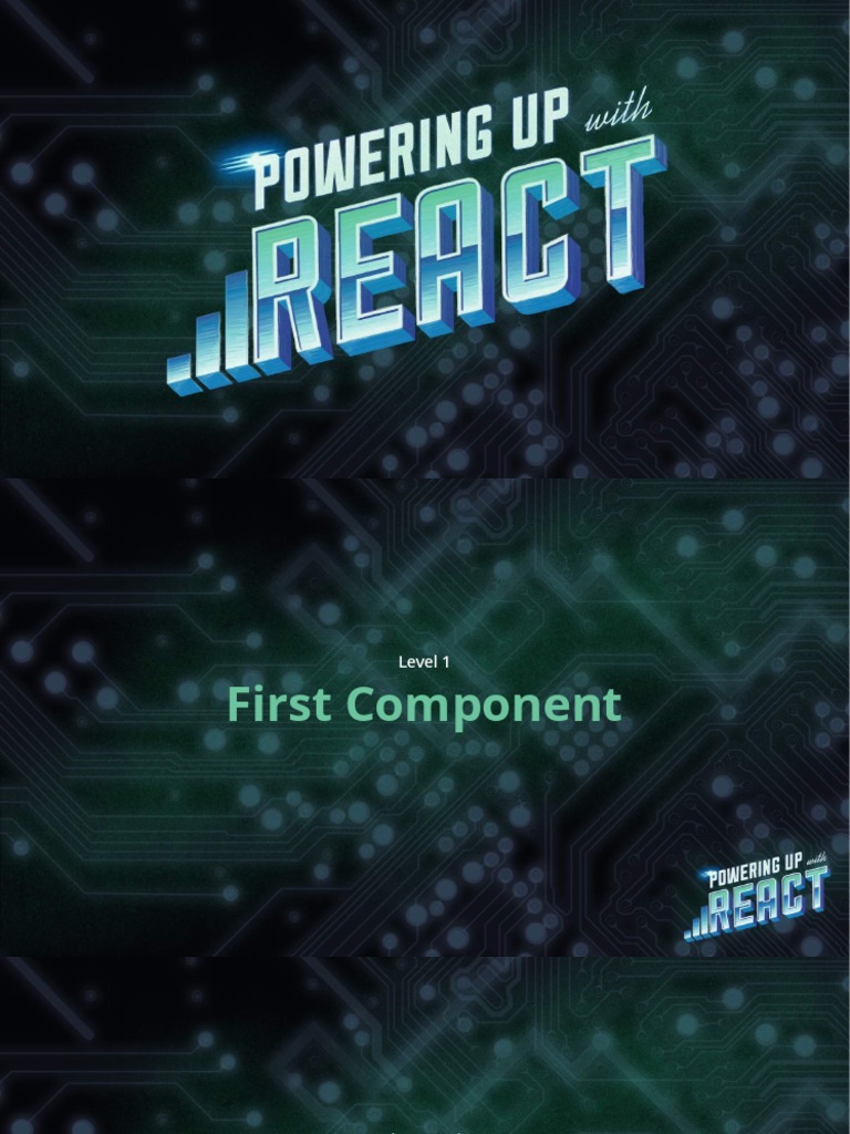 Powering Up With Reactjs Pdf Document Object Model Java Script