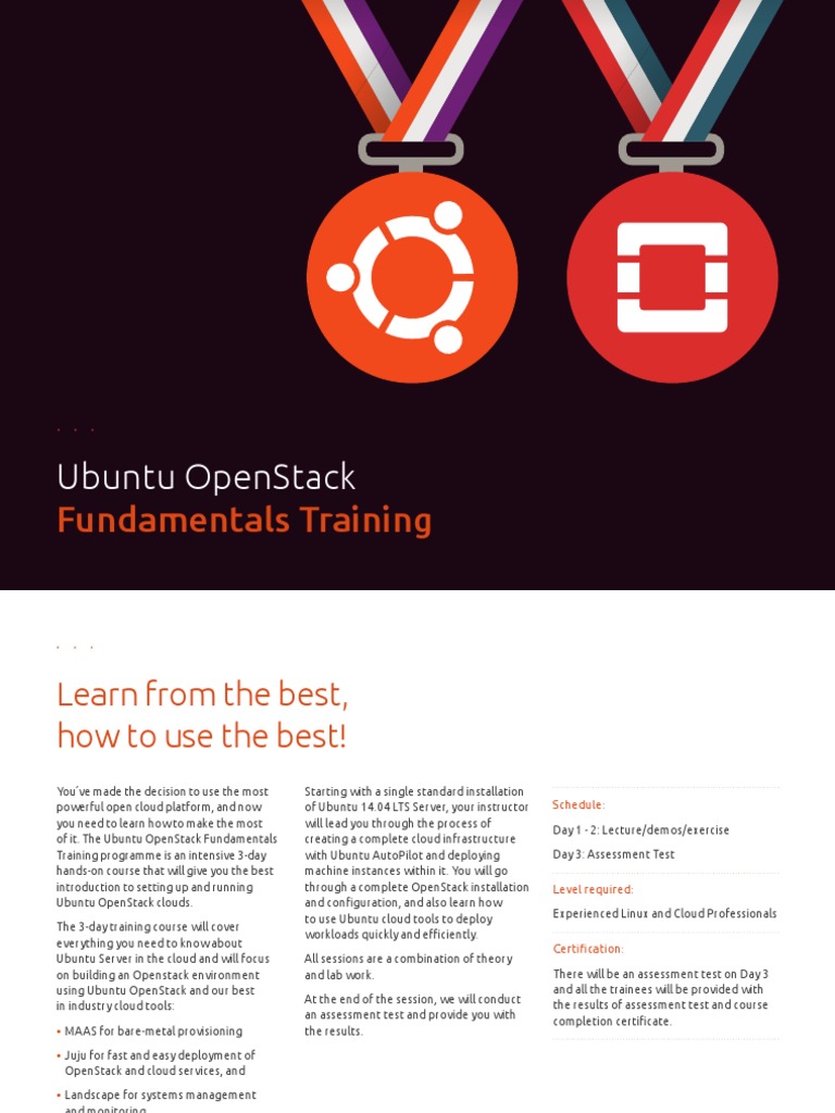 Ubuntu OpenStack Fundamentals Training | PDF | Open Stack | Ubuntu (Operating System)