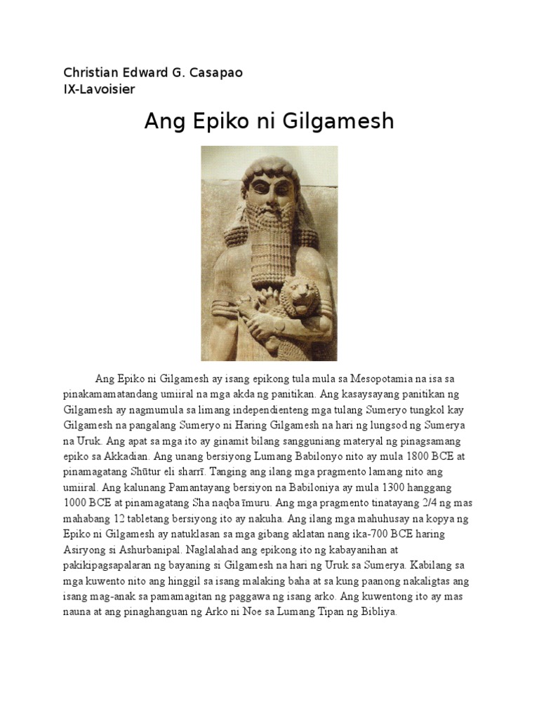 Epiko Sa Asya | PDF