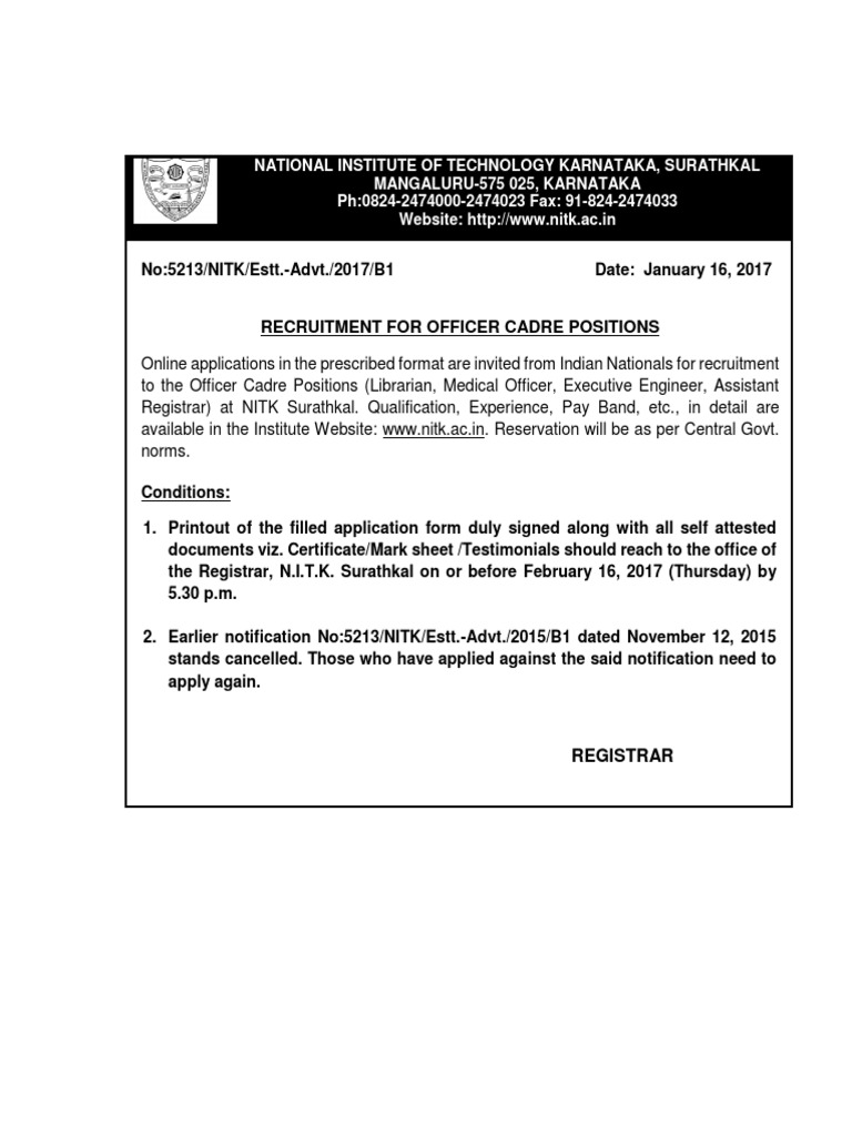 Paper Notification | PDF