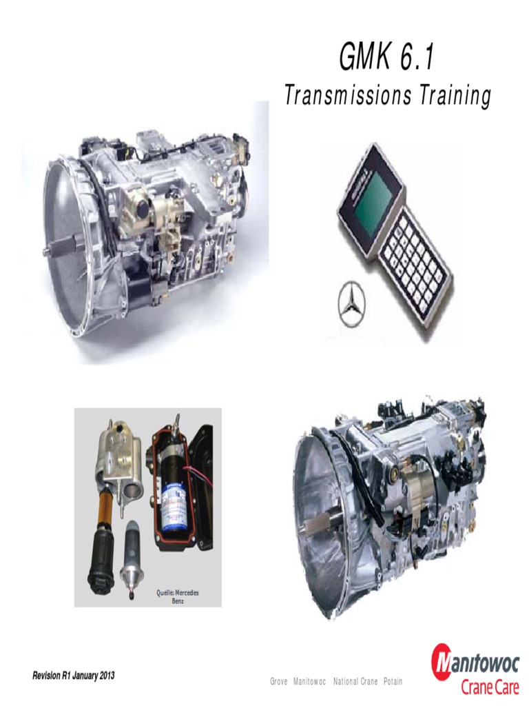Transmissions Training: Revision R1 January 2013 | PDF