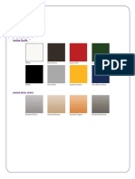 Alucobond Color Chart | PDF | Color | Silver