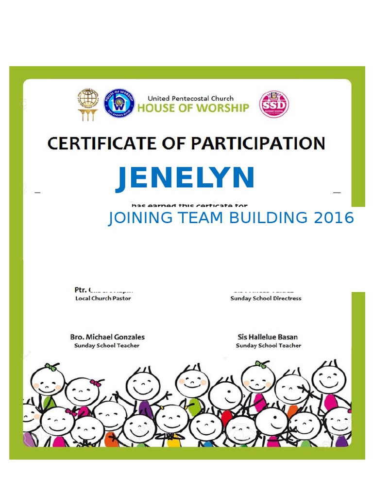 Jenelyn Espinosa Team Building 2016 | PDF