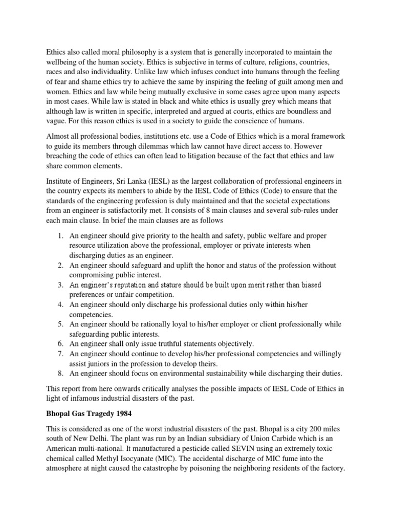 Engineering Ethics | Download Free PDF | Chernobyl Disaster | Nuclear ...