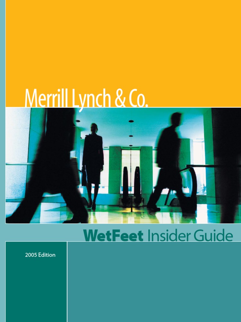 Merrill Lynch | PDF | Merrill Lynch | Investment Banking