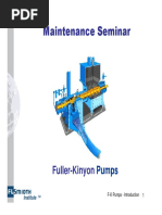 Fuller-Kinyon (FK) Pump | PDF | Pump | Valve