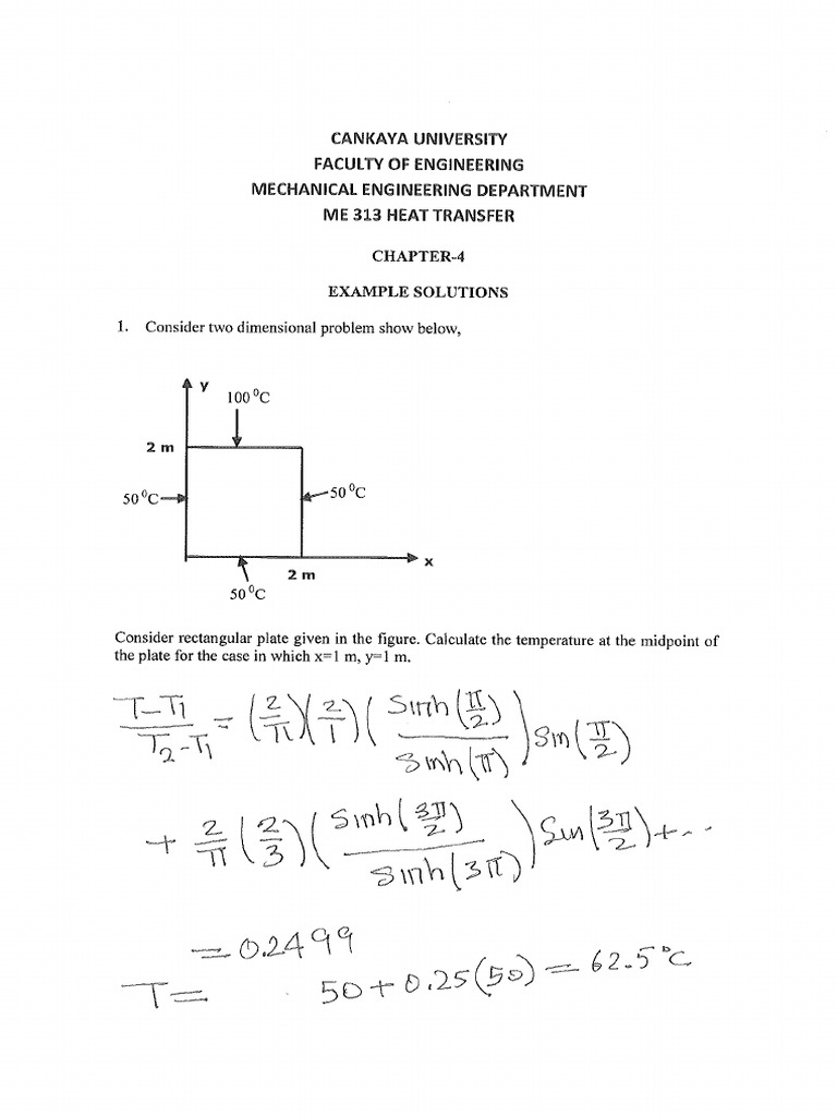 Me 313 CH 4 Example Solutions | PDF