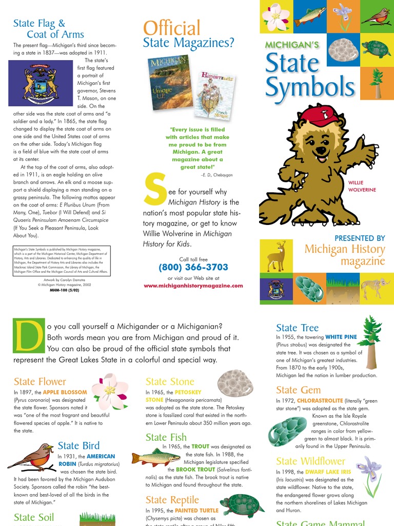 Michigan's State Symbols | Michigan | Nature