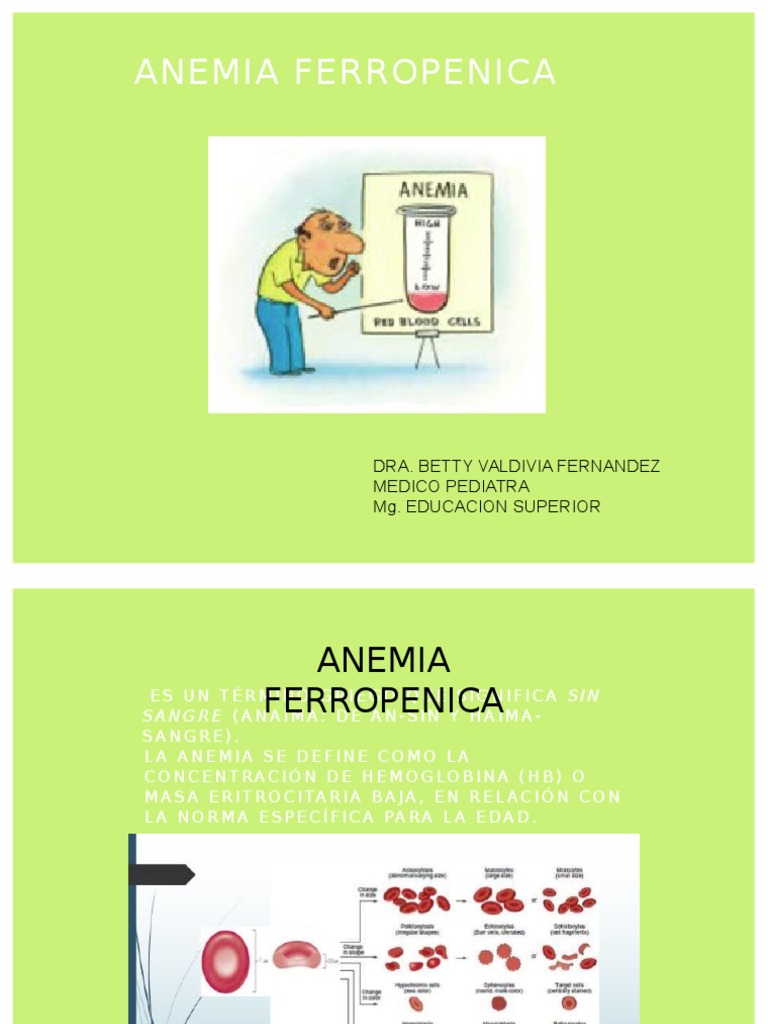 Understanding Iron Deficiency Anemia: A Comprehensive Review of the ...