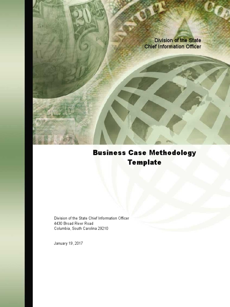 Business Case Methodology Template: Division of The State Chief ...