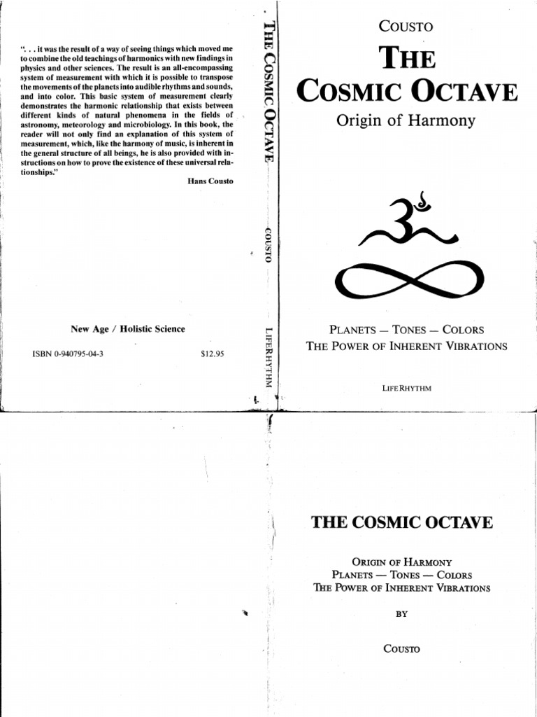 Cousto, Hans - The Cosmic Octave. Origin of Harmony PDF | PDF
