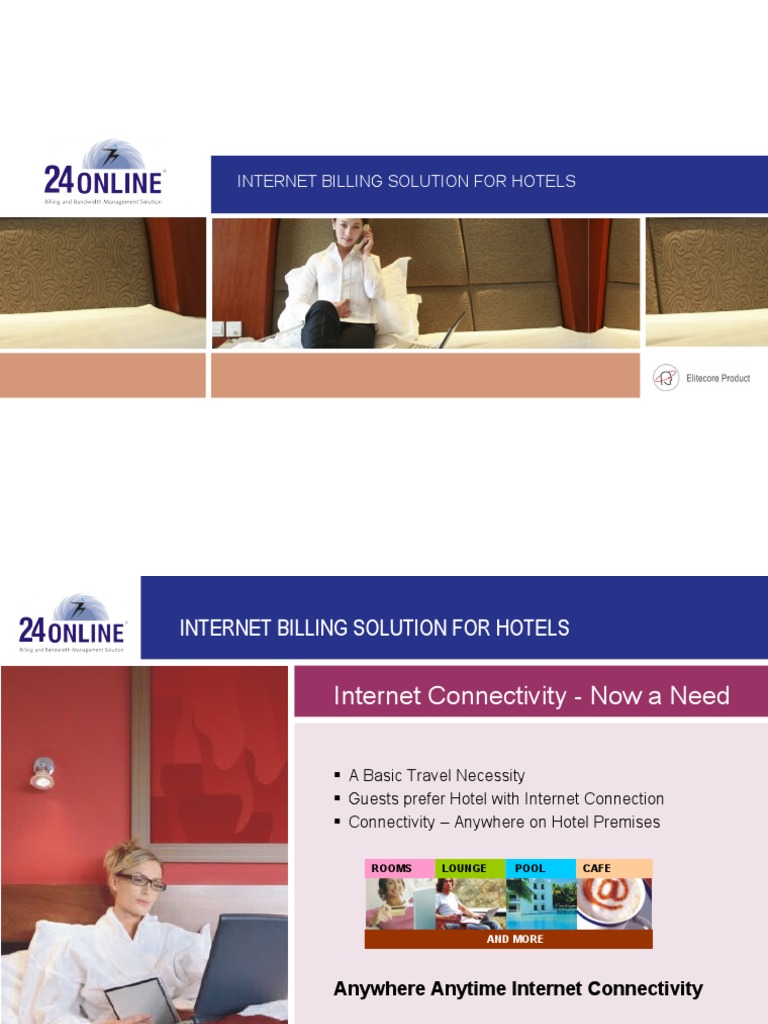 Hotel Internet Billing Solutions Guide | PDF | Internet ...