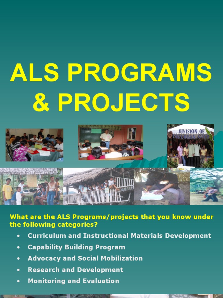 ALS Programs | Literacy | Lifelong Learning