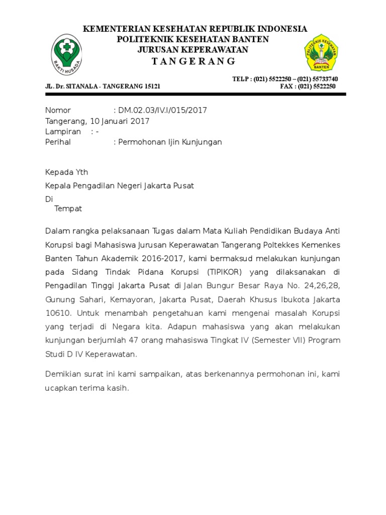 Surat Izin Pbak Edit | PDF