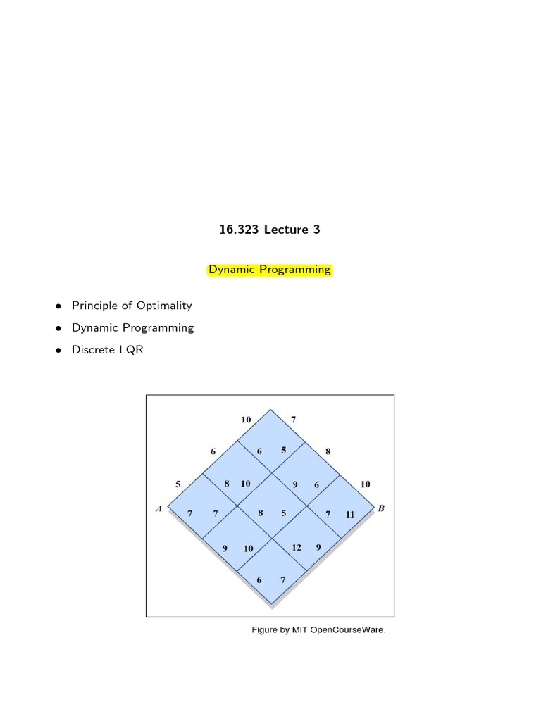 Figure By Mit Opencourseware Pdf Dynamic Programming Optimal Control