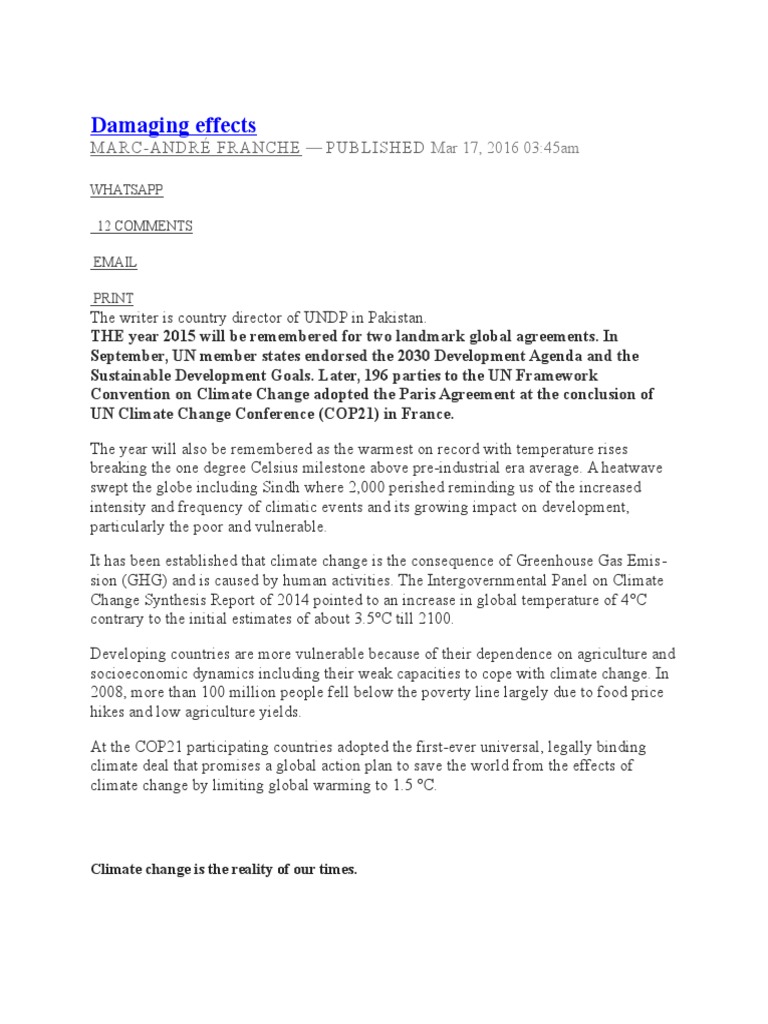 Damaging Effects: Marc-André Franche Published | PDF | Earthquakes ...