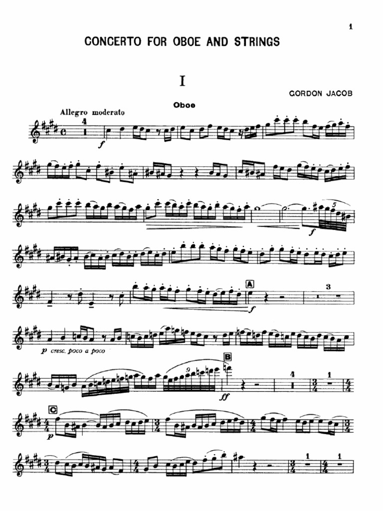 Gordon Jacob - Concerto | PDF