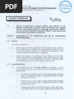 DBM Budget Circular No. 2022-1 - Omnibus Guidelines On The Acquisition ...