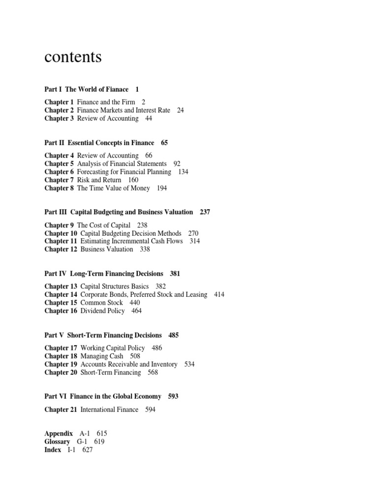 Finance Management 6th Edition Timothy Gallagher Full | PDF ...
