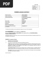 ENG - Professional Football Player Contract | PDF | Wage | Arbitration