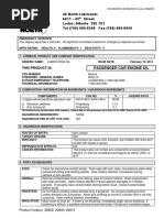 Material Safety Data Sheet: 80W-90 Gear Lube | PDF | Resource ...