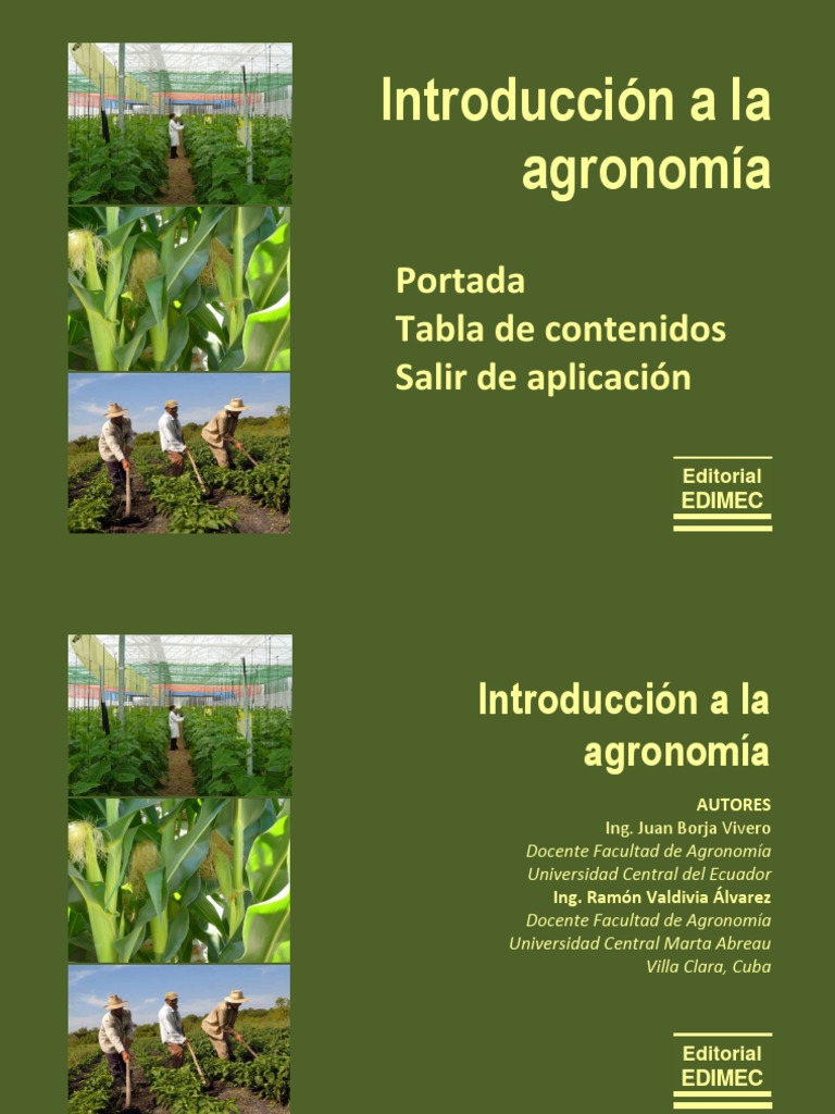 Agronomia Significado