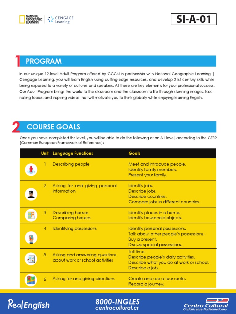 Program: Unit Goals Language Functions | PDF | Behavior Modification | Communication