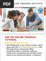 SAP S4 HANA PM Module Training1 | PDF | Computer Science | Computer Engineering