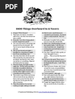 Random Effect d100 Table | PDF | Alcoholic Drinks | Beverages