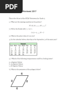 SPRIX NCR Math Challenge 2025 Questions | PDF | Bookcase