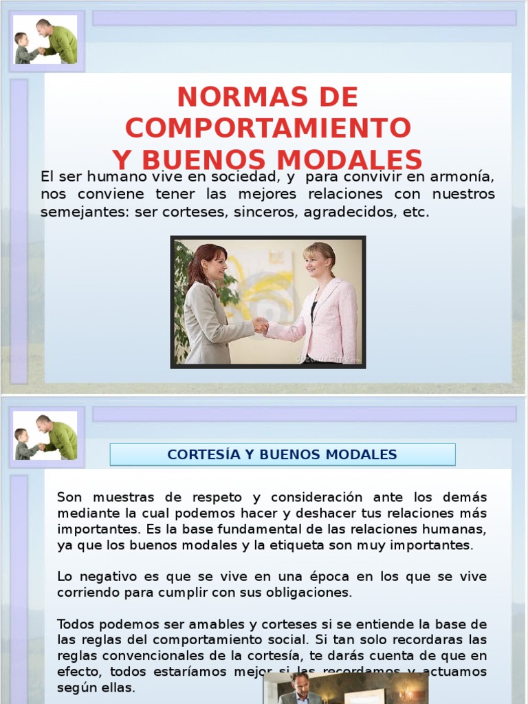 Cortesia y Buenos Modales | PDF