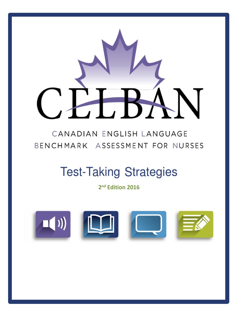CELBAN Test Taking Strategies 2016 | PDF | Test (Assessment) | Multiple ...