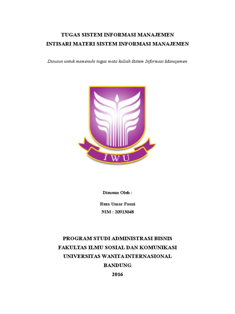 Rangkuman Materi SIM | PDF